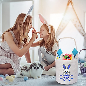 Personalized Easter Basket, Jocidea 1 Pack Customized Easter Baskets for Boys Gilrs Personalized Easter Gifts for Kids Easter Basket Stuffers - Easter Basket Toys for Kids Easter Baskets Bulk - Purple