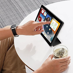 Aheadthink 2 in 1 Tablet, Tablet 10-inch HD Touch Screen, Tablet with Keyboard, 64 + 512gb Expansion, BT, WiFi, Dual Camera, 6000 mah Battery Life Long. (Black5)