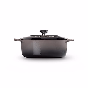 Le Creuset Enameled Cast Iron Signature Oval Dutch Oven, 5 qt. , Oyster