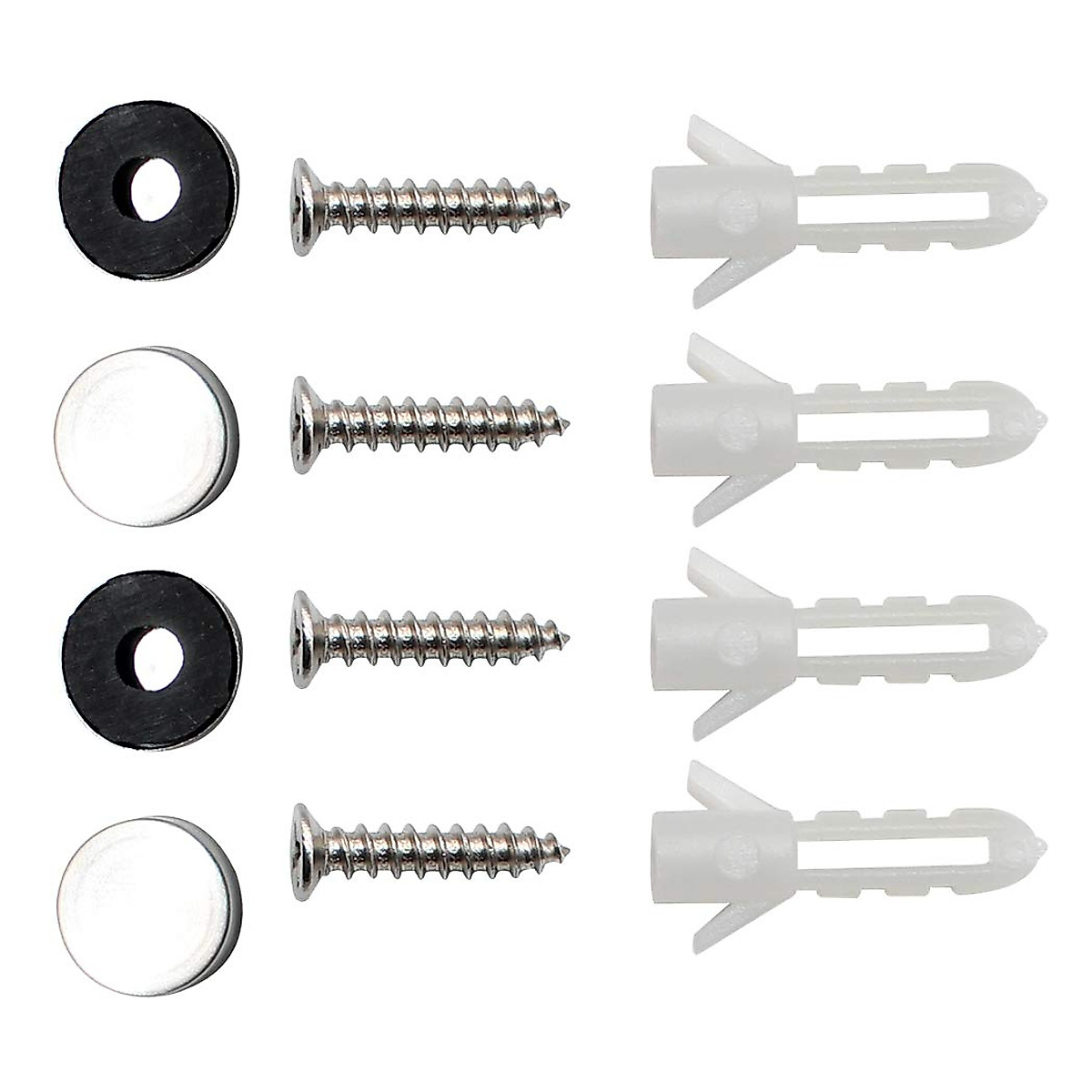 Dianoo Wine Glass Rack Under Cabinet, 304 Stainless Steel Wine Glasses Holder, Stemware Racks Storage For Bar Kitchen 30cm 1 Row