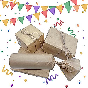 360 Sheets Kraft Tissue Paper 20 x 14 Inch Wrapping Paper Art Paper for DIY Project Wedding Birthday Holiday Decor (Kraft)