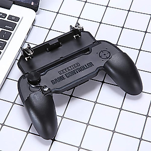 Newseego Mobile Game Controllers, iOS & Android Controller, Aim Trigger Fire Buttons L1R1 Shooter Sensitive Joystick, Portable Controller Gamepad with Triggers (Latest Upgraded Version)