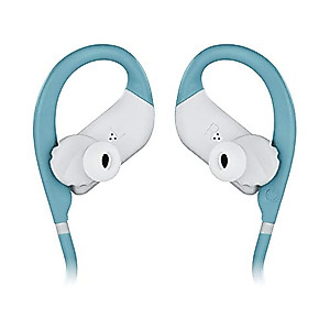 JBL ENDURANCE JUMP- Wireless heaphones, bluetooth sport earphones with microphone, Waterproof, up to 8 hours battery, charging case and quick charge (Teal)