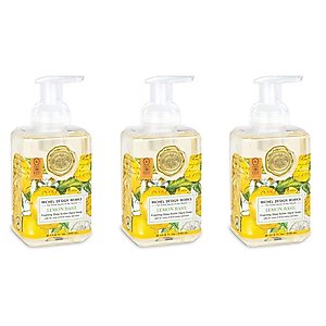Michel Design Works Foaming Hand Soap, 17.80-Fluid Ounce, Lemon Basil - 3-PACK