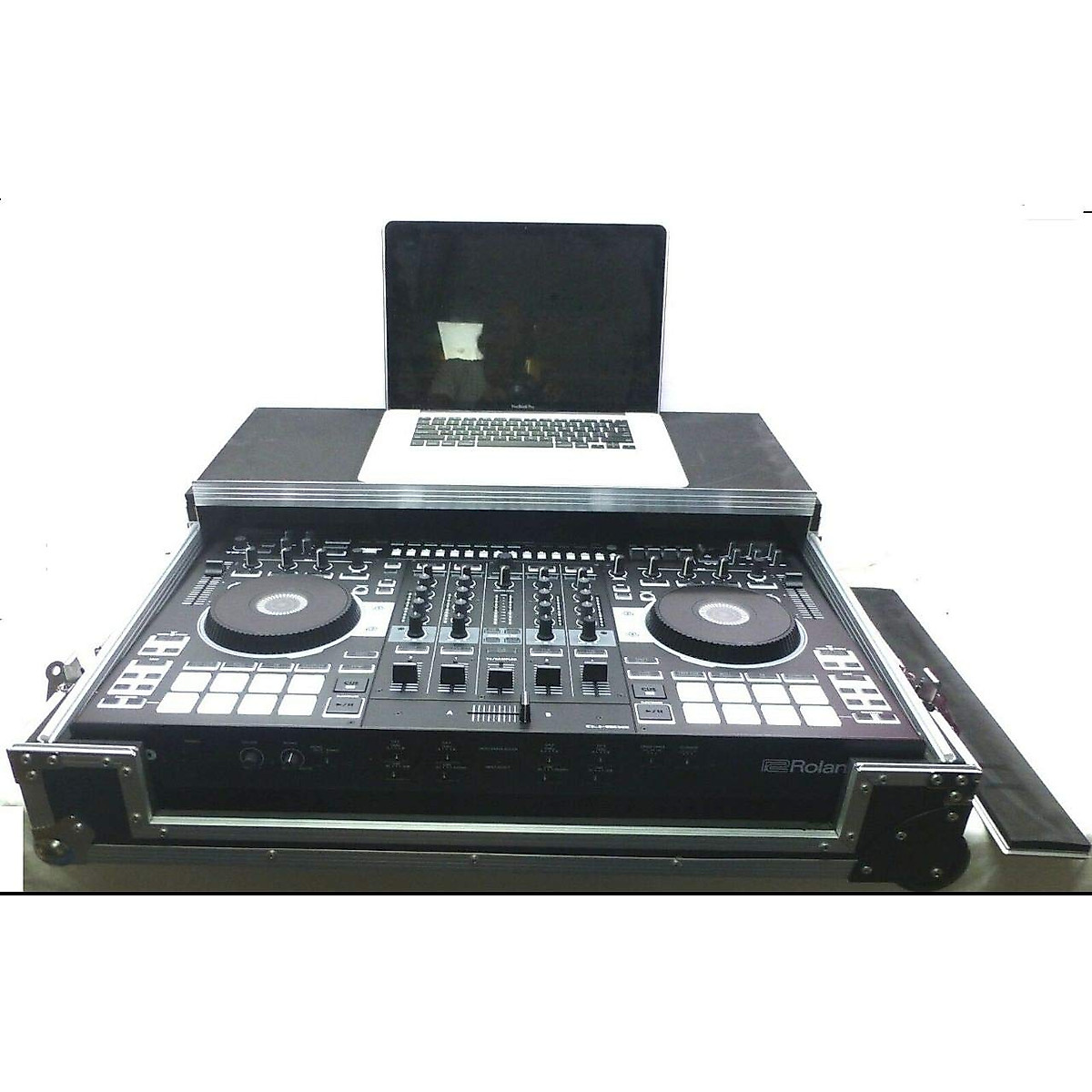 LASE ATA Style Flight Case for Roland DJ 808 Controller with Glide & Wheels