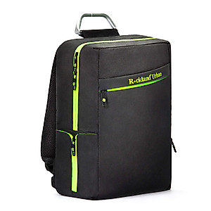 Rockland Urban Laptop Backpack, Black, medium