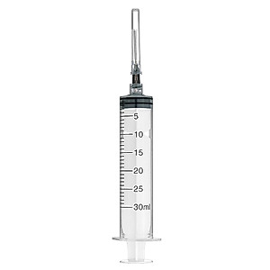 10 Pack 30ml Syringes with 16Gx1.0'' Blunt Tip Fill Needles and Storage Caps(Luer Lock)