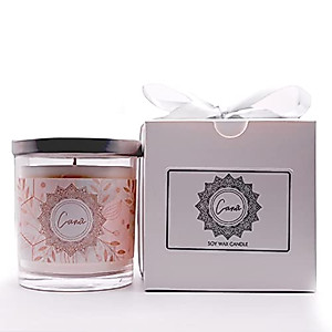 Soy Wax Candle, Purification Body Candle, Wax Turns into Oil, Scented Candles, Body Oil Candle, Stress Relief, 9 oz. Gift Candle, Luxury Candle. US Product.