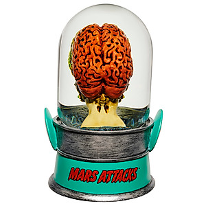 Spirit Halloween Mars Attacks Martian Snow Globe | Officially Licensed | Halloween Décor | Indoor Decor