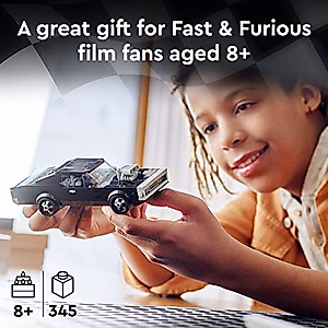 LEGO Speed Champions Fast & Furious 1970 Dodge Charger R/T 76912, Toy Muscle Car Model Kit for Kids, Collectible Set with Dominic Toretto Minifigure