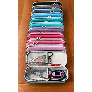 ButterFox Semi Hard Stethoscope Carry Case, fits 3M Littmann Stethoscope and Other Accessories (Grey)