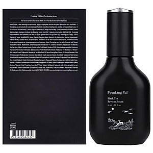 [PKY] Pyunkang Yul Black Tea Boosting Serum for Anti-aging, Condensed Nutrition for Fine Line Care with Kombucha, Ginseng Fruit Extract, Zero-Irritation, Korean Skincare (1.52 Fl. Oz, 45ml)