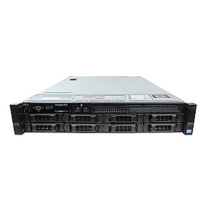 DELL PowerEdge R720 2U RackMount 64-bit Server 2×Six-Core E5-2630v2 Xeon 2.6GHz CPUs + 128GB PC3-12800 ECC RAM + 16×500GB SATA 2.5" SFF HDD, PERC RAID, 4×1GbE NIC, 2×Pwr Spply, iDRAC7, NO OS (Renewed)