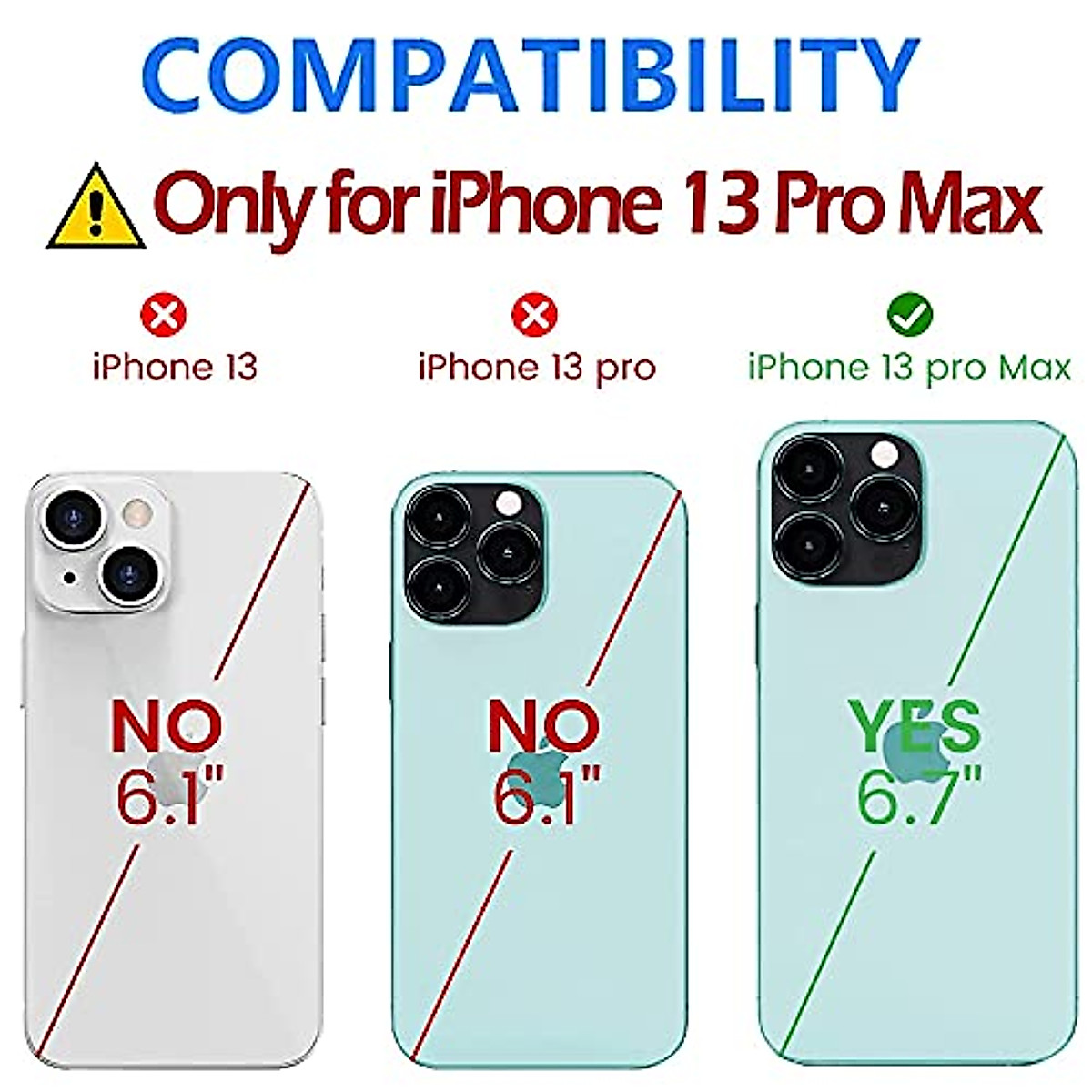 KUDEX Wallet Case for iPhone 13 Pro Max,Slim Fit Card Holder Case with Crossbody Strap Leather Magnetic Handbag Protective Folding Case Cover for Women Girl for iPhone 13 Pro Max 6.7" 2021(Red)