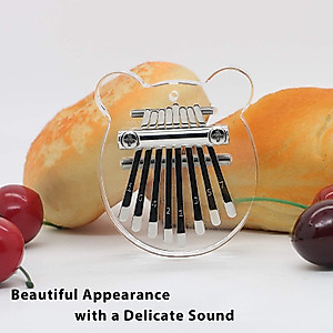 8 Key Mini Kalimba Piano Pendant Gift Marimba Musical good accessory exquisite Finger Thumb