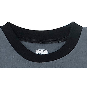 DC Comics Justice League Batman Toddler Boys Cosplay T-Shirt and Cape 2T