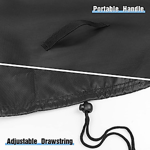 Kingling Cover for Air Compressor, Air Compressors Dust Cover Fit 6 Gallon Portable Pancake Air Compressor Black