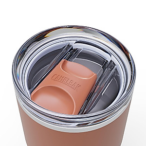 CamelBak Thrive Leak-Proof 20oz Tumbler - Insulated Stainless Steel - Spill Proof - Cup-holder Compatible, Sierra Red