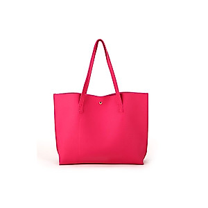 Nodykka Women Tote Bags Top Handle Satchel Handbags PU Pebbled Leather Tassel Shoulder Purse