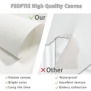 FEOFTIE Boho Art Wall Decor Beige Wall Art Print Boho Pictures Neutral Wall Art Minimalist Decor Boho Wall Decor Pictures Neutral Canvas Wall Art Boho Wall Prints 16x24 Inch Set of 3 Unframed