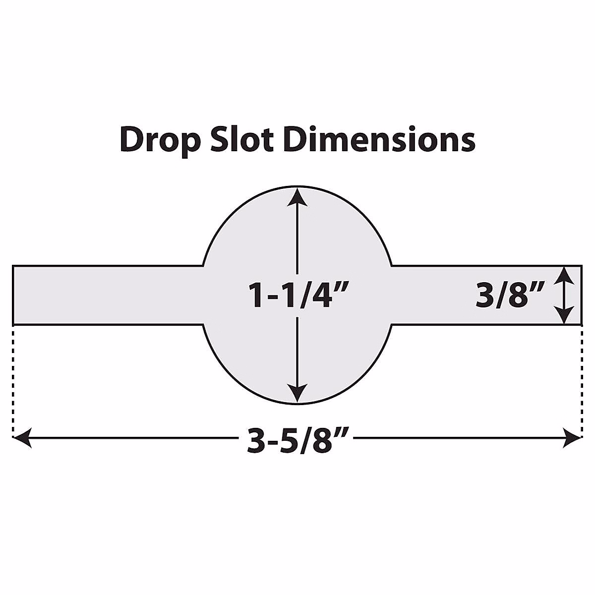 Free Standing Black Acrylic Secure Drop Box, 15 x 52 x 14 Inch, Anti-Theft Interior Panel, with Black Aluminum and Steel Stand