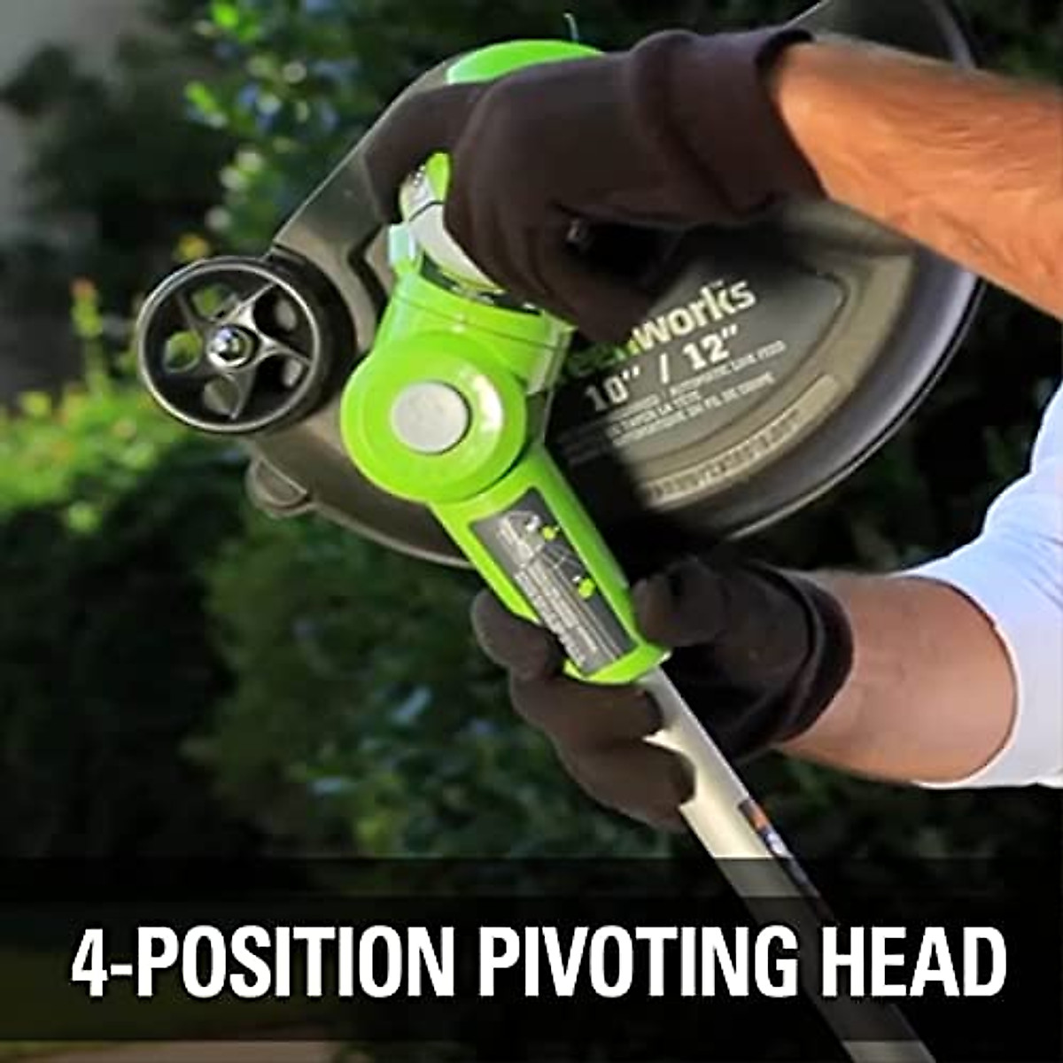 Greenworks 40V 13" String Trimmer / Edger, Battery and Charger Not Included