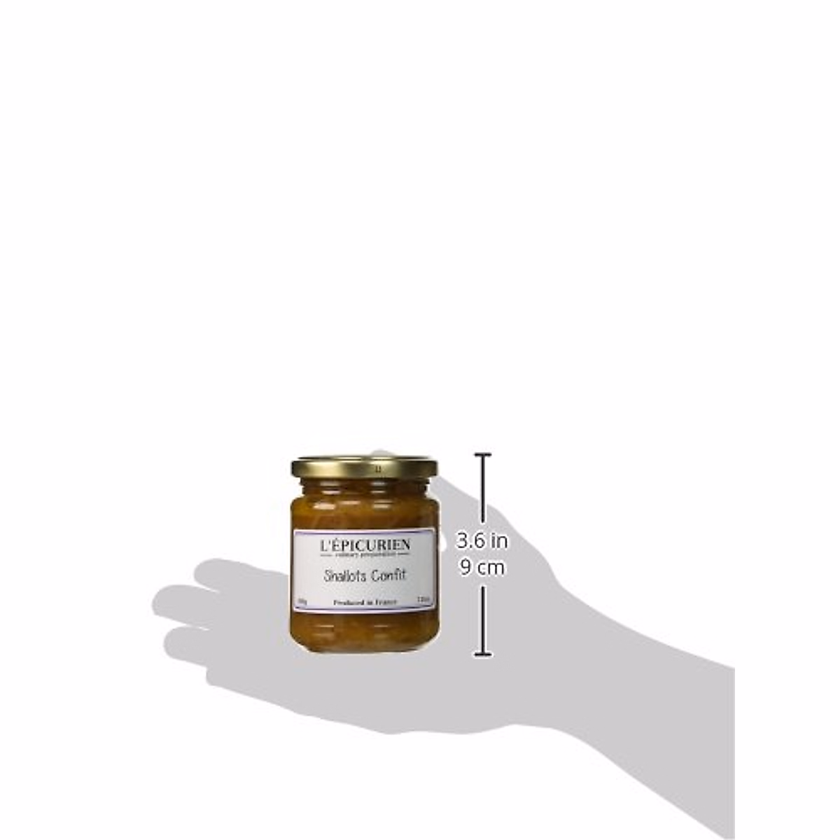 Shallots Confit French Import 7.05 oz jar from l'Epicurien France, One