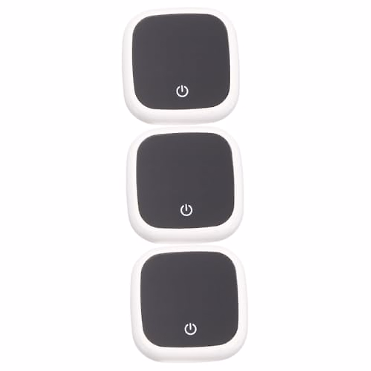 Amosfun 3pcs Fish Tank Thermometer Abs Turtle Container White