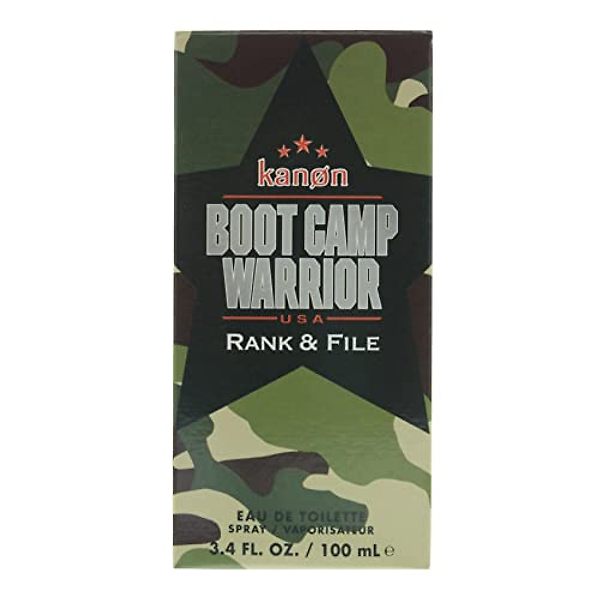 Kanon Boot Camp Warrior Rank & File By Kanon For Men - Edt Spray, 3.4 Ounce
