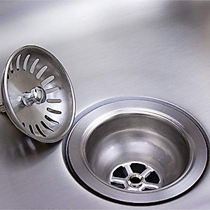 Transolid TCAB-2420-WS 24-in Laundry Cabinet Sink, Stainless Steel High Arc Faucet, and Basket, White