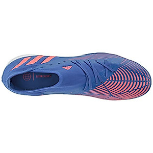 adidas Unisex Predator Edge.3 Turf Soccer Shoe, Hi-Res Blue/Turbo/Hi-Res Blue, 7 US Men