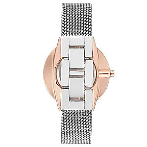 Nine West Women's Sunray Dial Mesh Bracelet Watch
