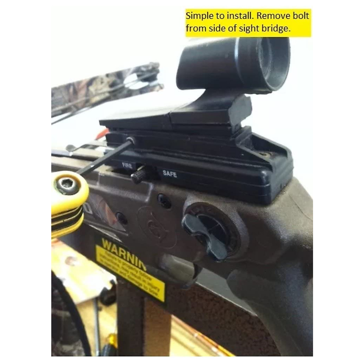 Horton Crossbow Scope Mount,black