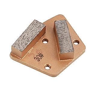 Trapezoid Diamond Floor Grinding Disc, Concrete Grinder Diamond Polishing Pads Stone Polishing Kit Granite Polishing Pads Sanding Pads Grit 30