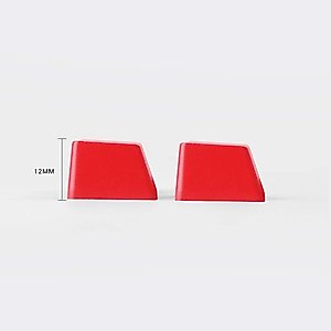 Gaming Mouse and Keyboard 1pc Keycap Exit Red Black Backlit Backspace Keycaps for Mx Opener Mechanical Gaming Keyboard OEM Profile Back Space Keycaps (Color : Black Backspace)