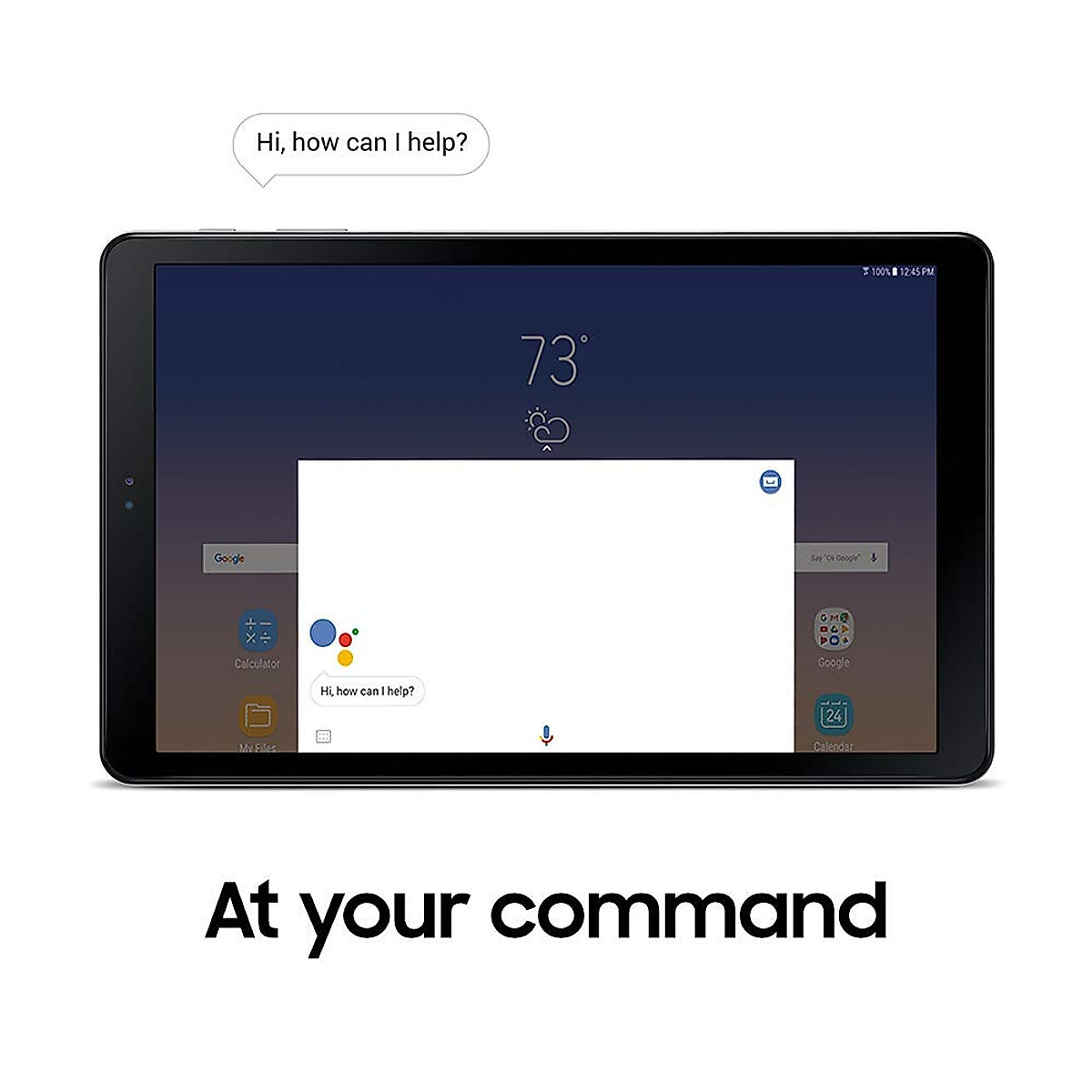 Samsung Electronics SM-T590NZAAXAR Galaxy Tab A, 10.5in, Gray (Renewed)