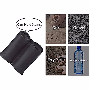 renlog Sand Canopy Weight Bags, 120 LBS Gazebo Tent Weights Sand Bags, 4 Pack (Without Sand)