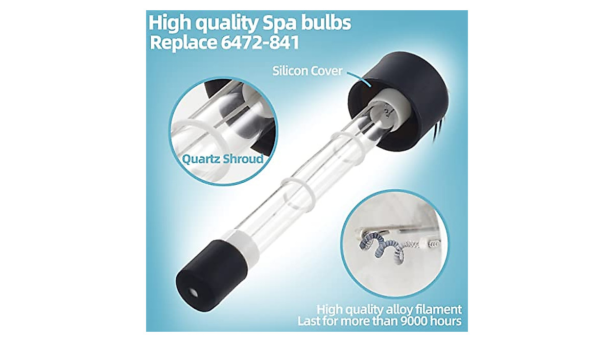 GRONGU Clear Ray XL Bulb for Jacuzzi & Sundance Spas