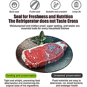 Mini Bag Sealer, Portable Vacuum Sealers 3 In 1 Mini Bag Sealer with Sealing & Cutting & Magnetic for Chip Bags, Plastic Bags Kitchen Gadget (Grey)