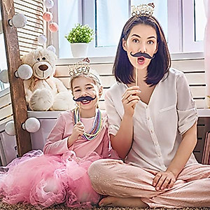 AOPRIE Birthday Crown Gold Birthday Queen Headband for Girl Birthday Tiara for Women Princess Crown Rhinestone Happy Birthday Hair Accessories