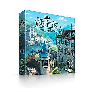 Stonemaier Games: Between Two Castles of Mad King Ludwig (Base Game) | Build a Wacky Castle with Your Neighbors in This Light Strategy Board Game for Adults and Family | 2-7 Players, 60 Mins, Ages 14+