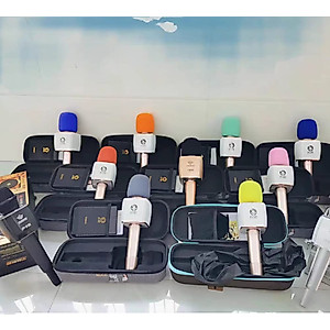 Fielect 5Pcs Microphone Covers Foam Mic Cover Handheld Microphone Windscreen Shield Protection Mic Foam Filter Green for KTV Broadcasting