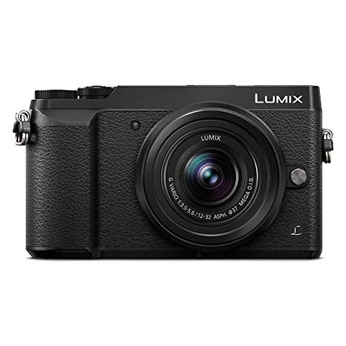 Panasonic DMC-GX85WK LUMIX 4K Mirrorless Camera with 12-32mm and 45-150mm Lenses Bundle with 64GB Memory Card, Case, Charger with Batteries, and Tripod (5 Items)