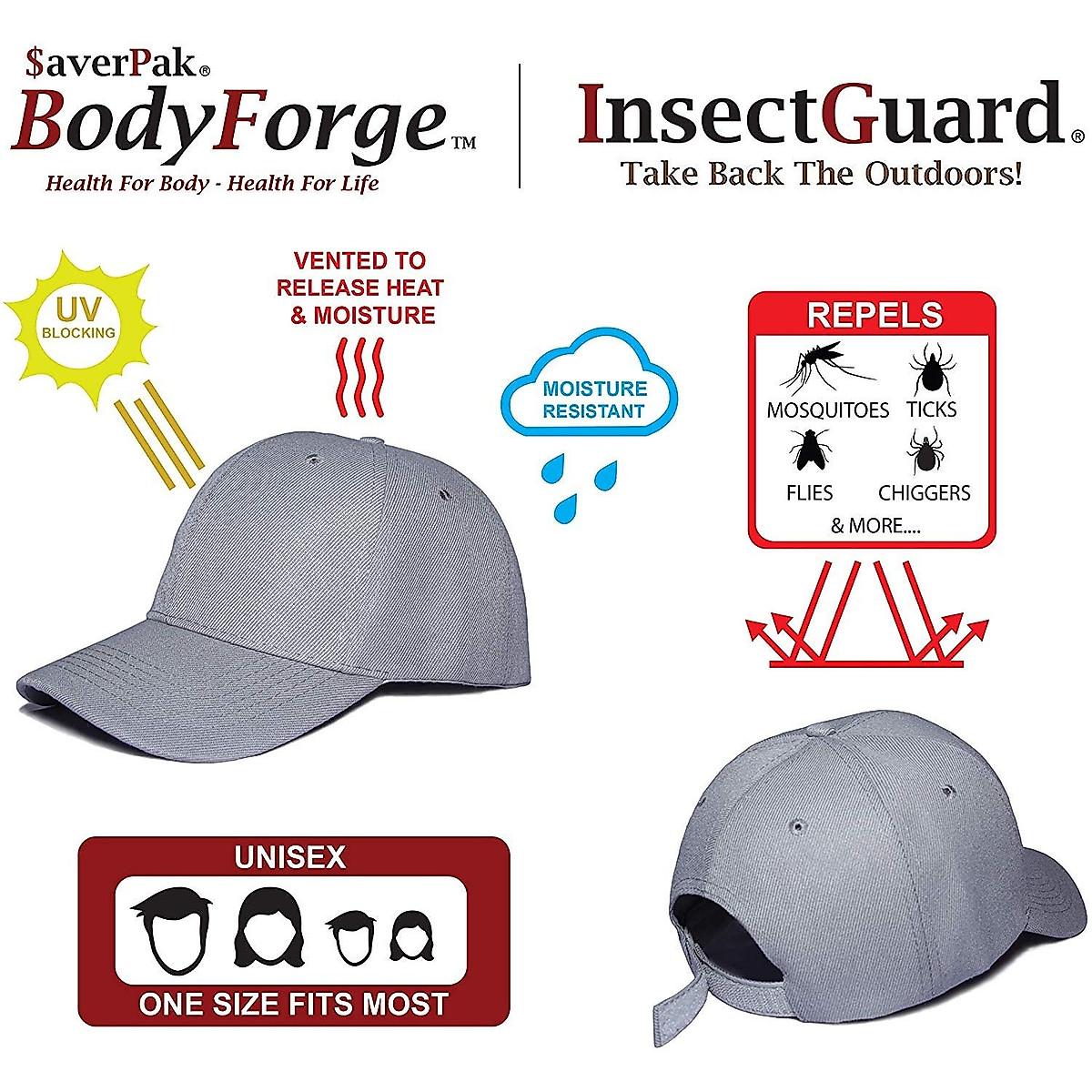 InsectGuard Tick Gaiters - Permethrin Treated, Ticks, Mosquitoes, Flies & More Insect Repellent, Unisex Adult, (Black/Khaki) Complete Package 1