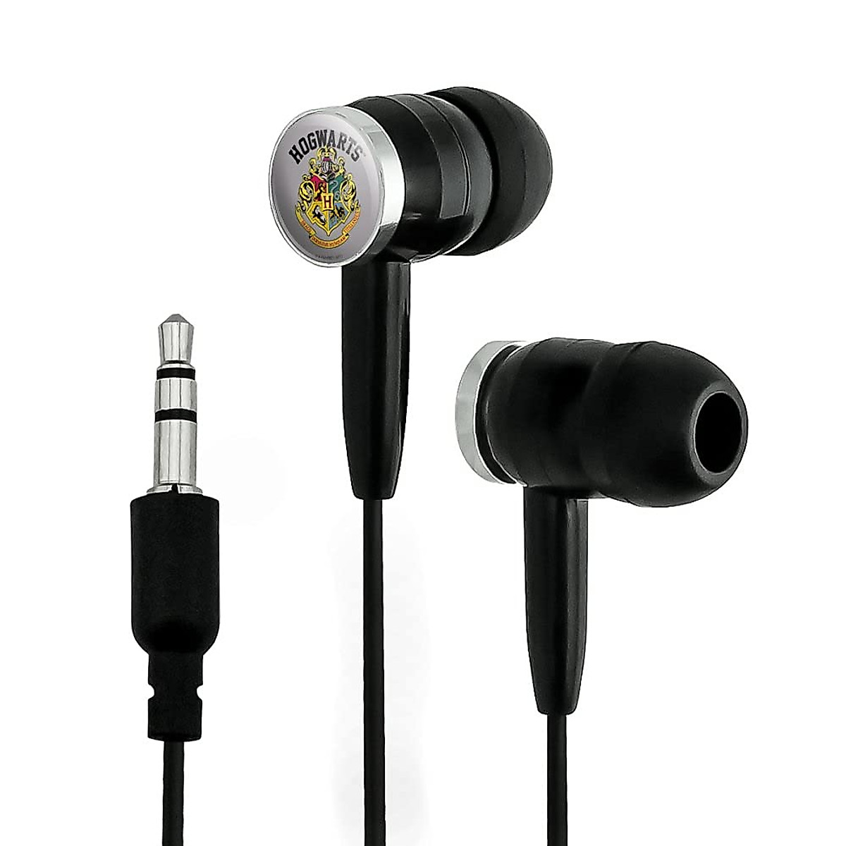 GRAPHICS & MORE Harry Potter Hogwarts Crest Novelty in-Ear Earbud Headphones