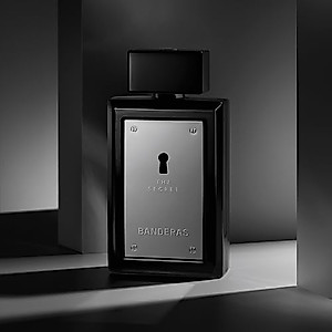 Banderas Perfumes - The Secret - Eau de Toilette for Men - Long Lasting - Elegant, Sexy and Masculine Fragance - Fruity and Leather Notes - Ideal for Day Wear