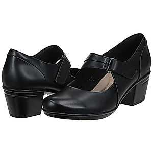 Clarks Women's Emslie Lulin Dress Pump, Black, 10 M US