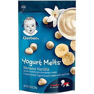 Gerber Snacks for Baby Yogurt Melts (Banana Vanilla)