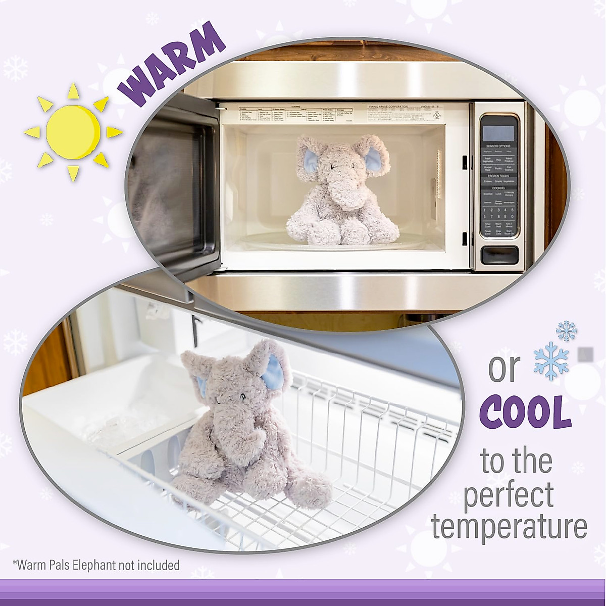 Warm Pals - Daniel Dragon - 1.5lbs - Cozy Microwavable Lavender Scented Plush Toys - Heated Stuffed Animal - Heatable Coolable Bedtime Comfort Plushie