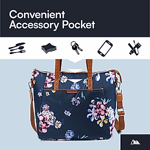 Arctic Zone Vienna Insulated Lunch Tote Bag for Women - Lunch Box Cooler Tote Bag - Millie Floral